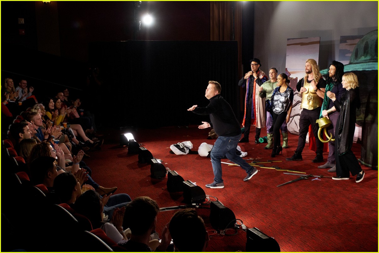 'Thor: Ragnarok' Cast Performs Live Version of the Movie for James ...