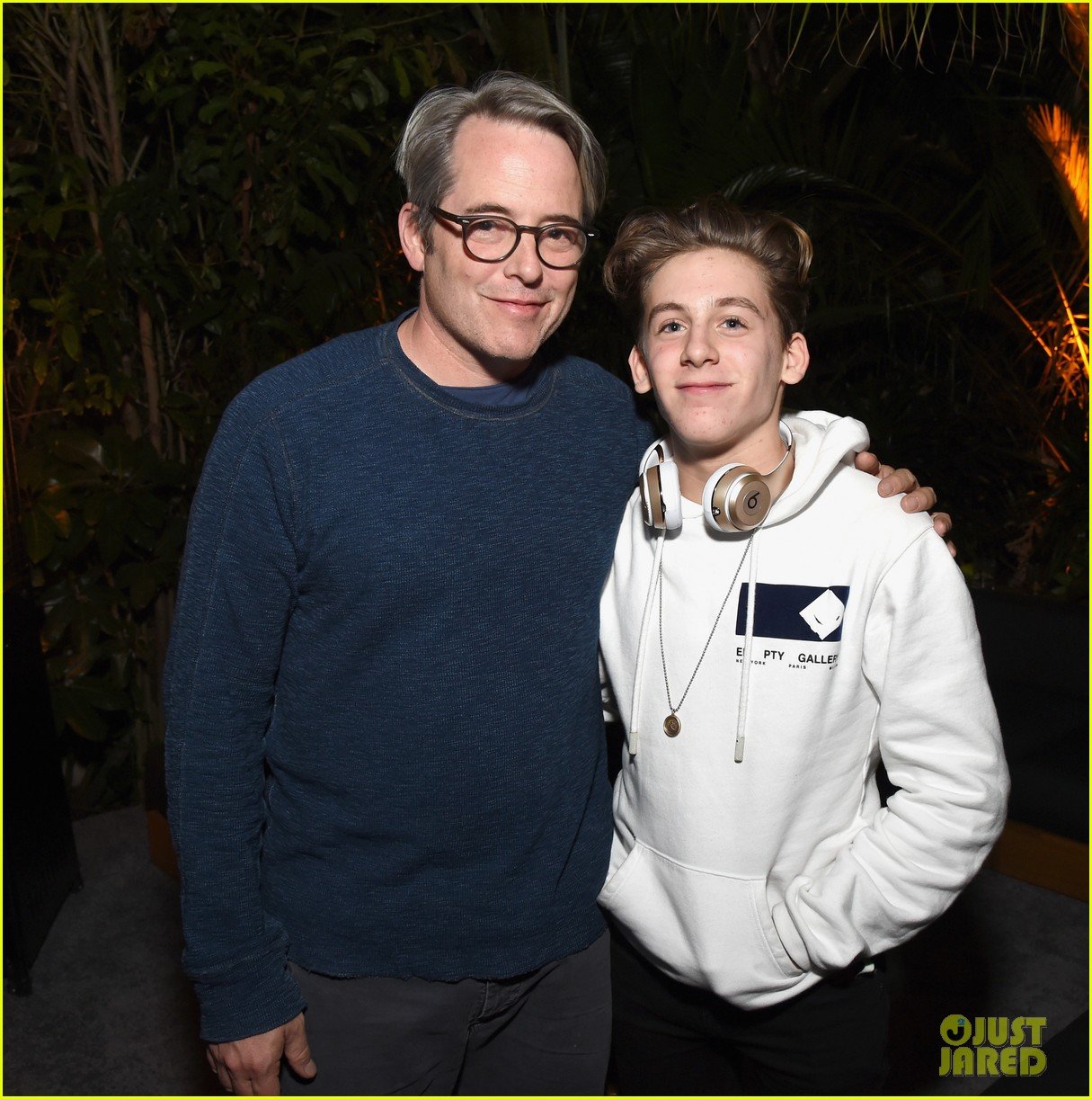 Matthew Broderick Enjoys a Father-Son Night Out with James Wilkie ...