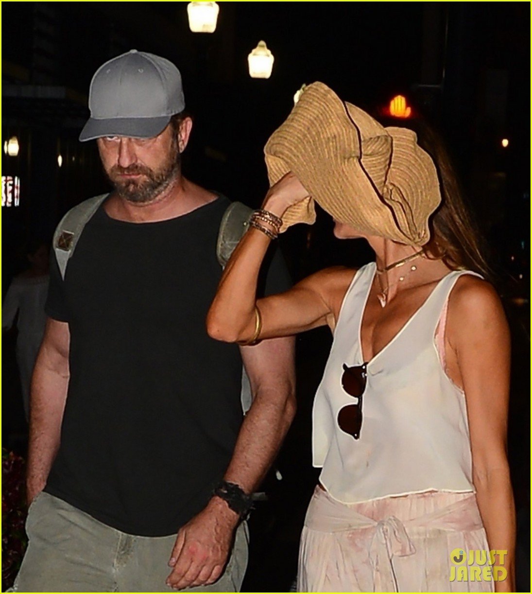 Gerard Butler & Girlfriend Morgan Brown Enjoy a Night in Miami!: Photo ...