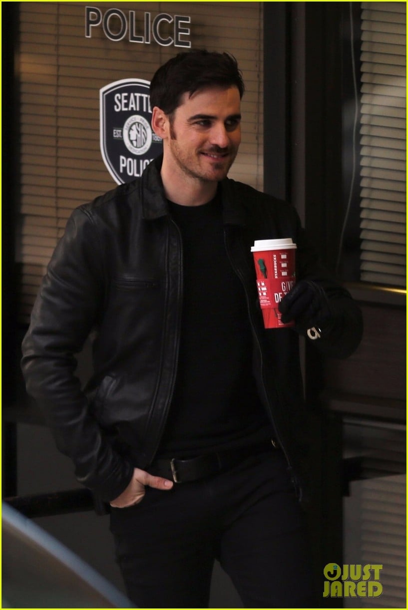 Colin O'Donoghue Gets Festive on Set of 'Once Upon a Time': Photo ...