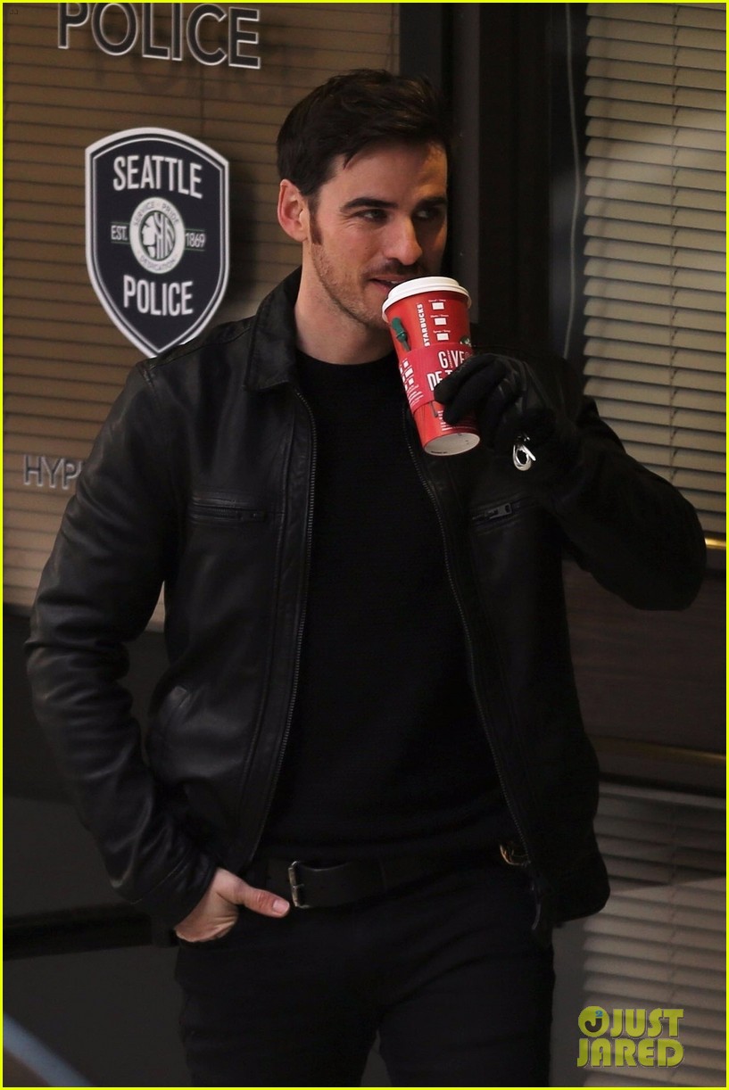 Colin O'Donoghue Gets Festive on Set of 'Once Upon a Time': Photo ...