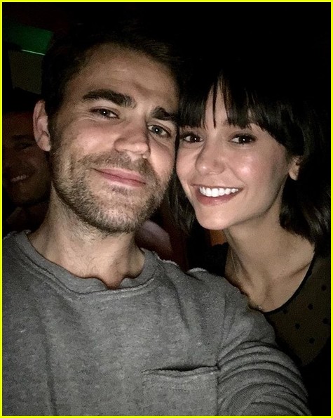 The Vampire Diaries' Nina Dobrev & Paul Wesley Reunite!: Photo 3999770 ...