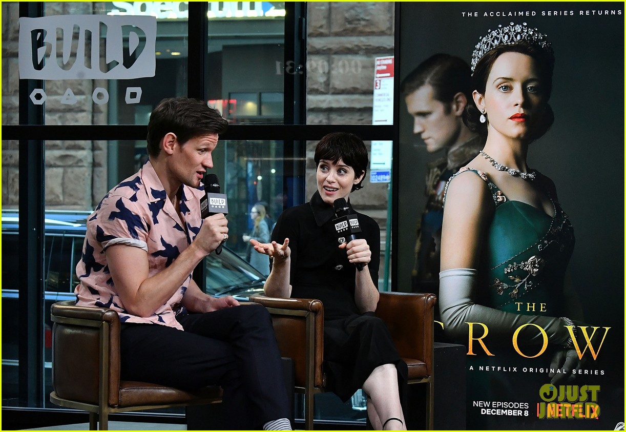 Claire Foy & Matt Smith Team Up for 'The Crown' Screening in NYC: Photo ...