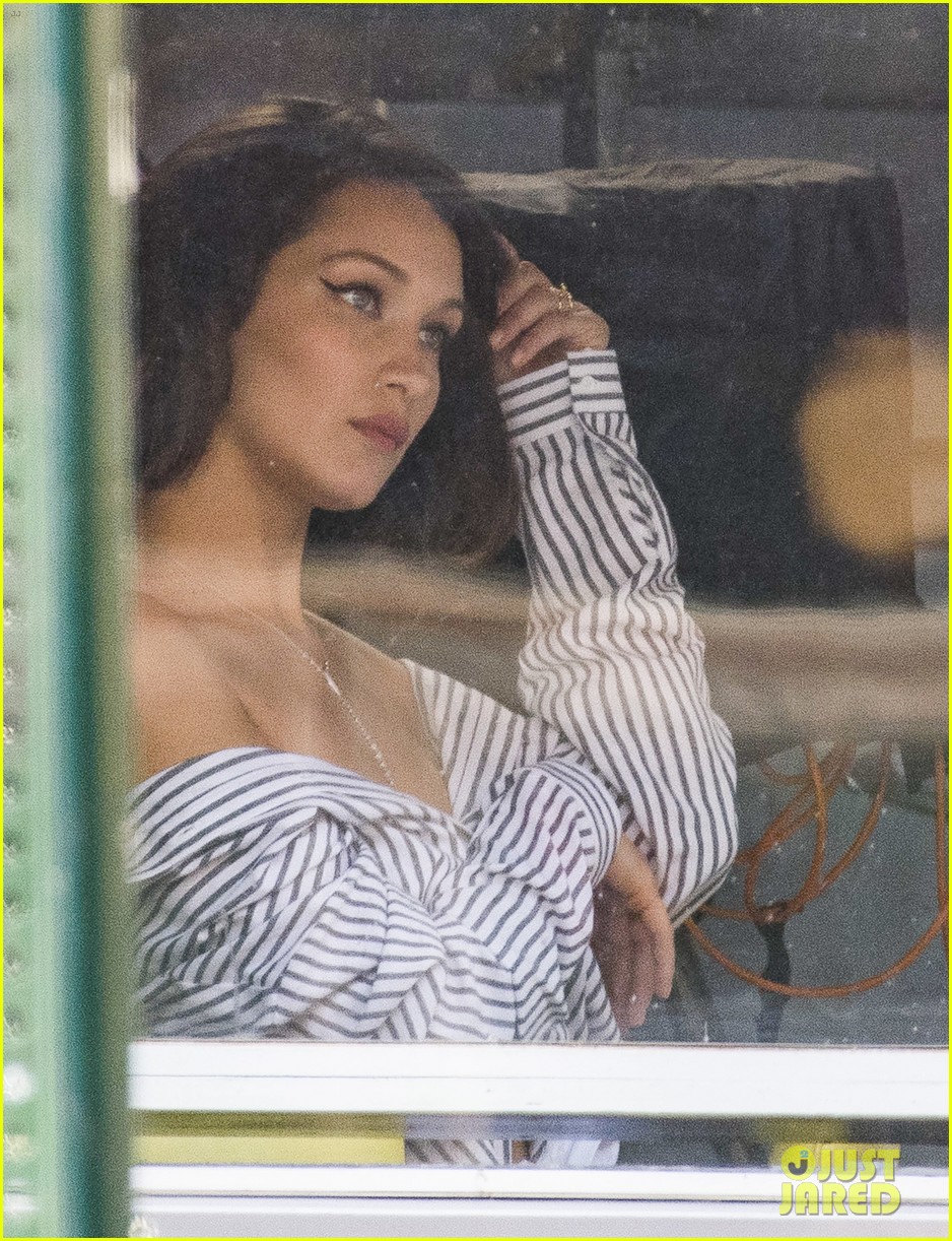 Bella Hadid Bares Some Skin During Sultry NYC Photo Shoot: Photo ...