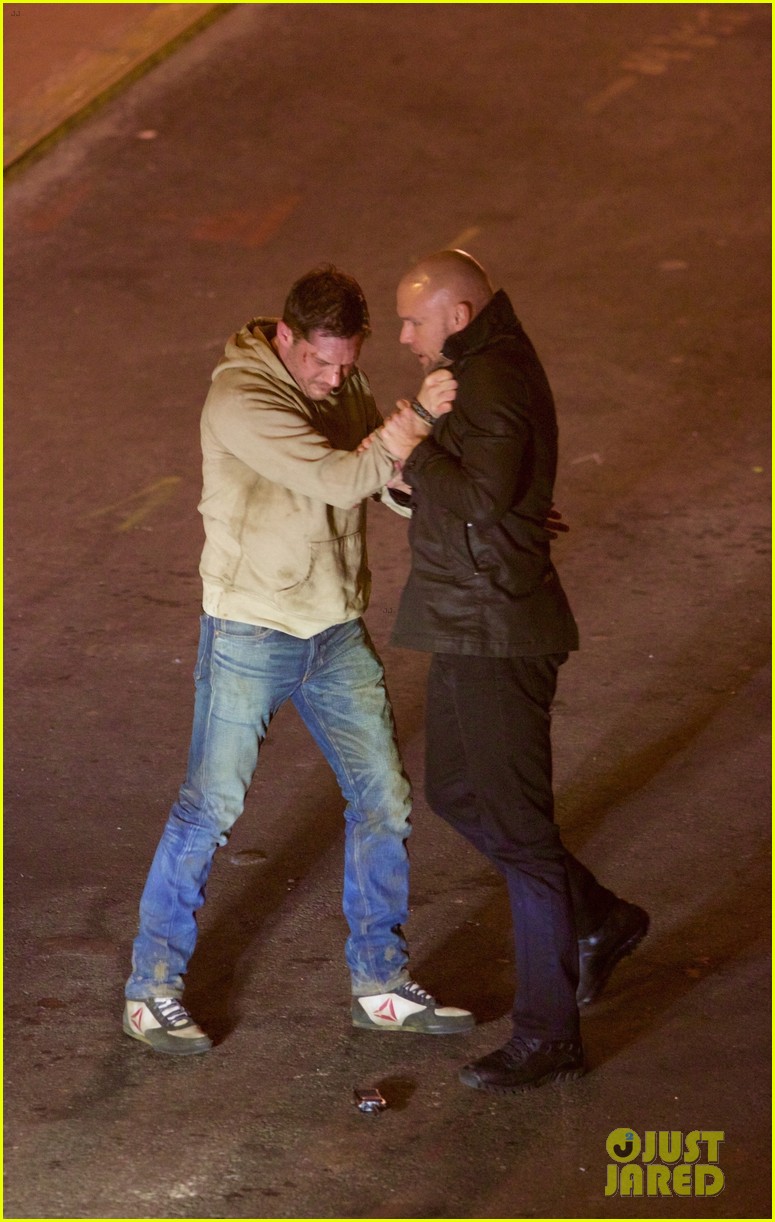 Tom Hardy Films a 'Venom' Fight Scene with Scott Haze! (Photos): Photo ...