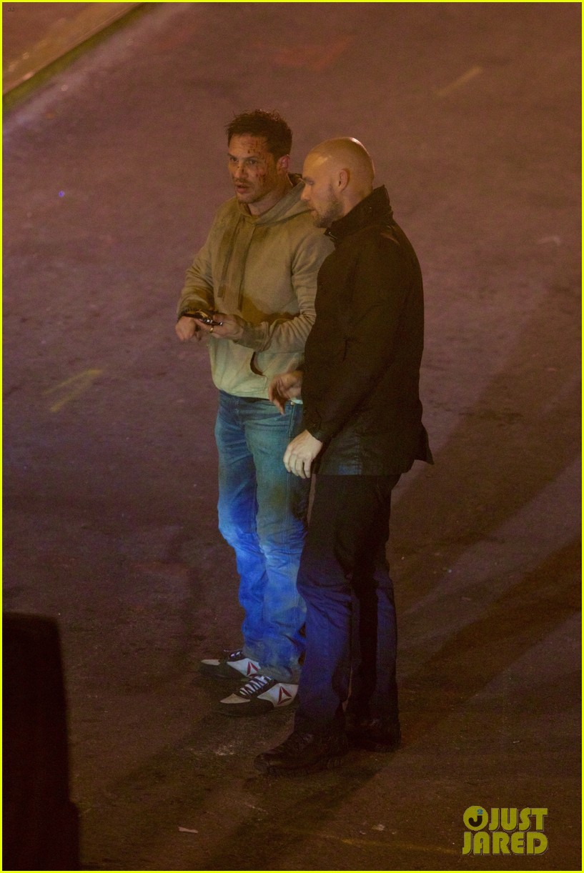 Tom Hardy Films a 'Venom' Fight Scene with Scott Haze! (Photos): Photo ...