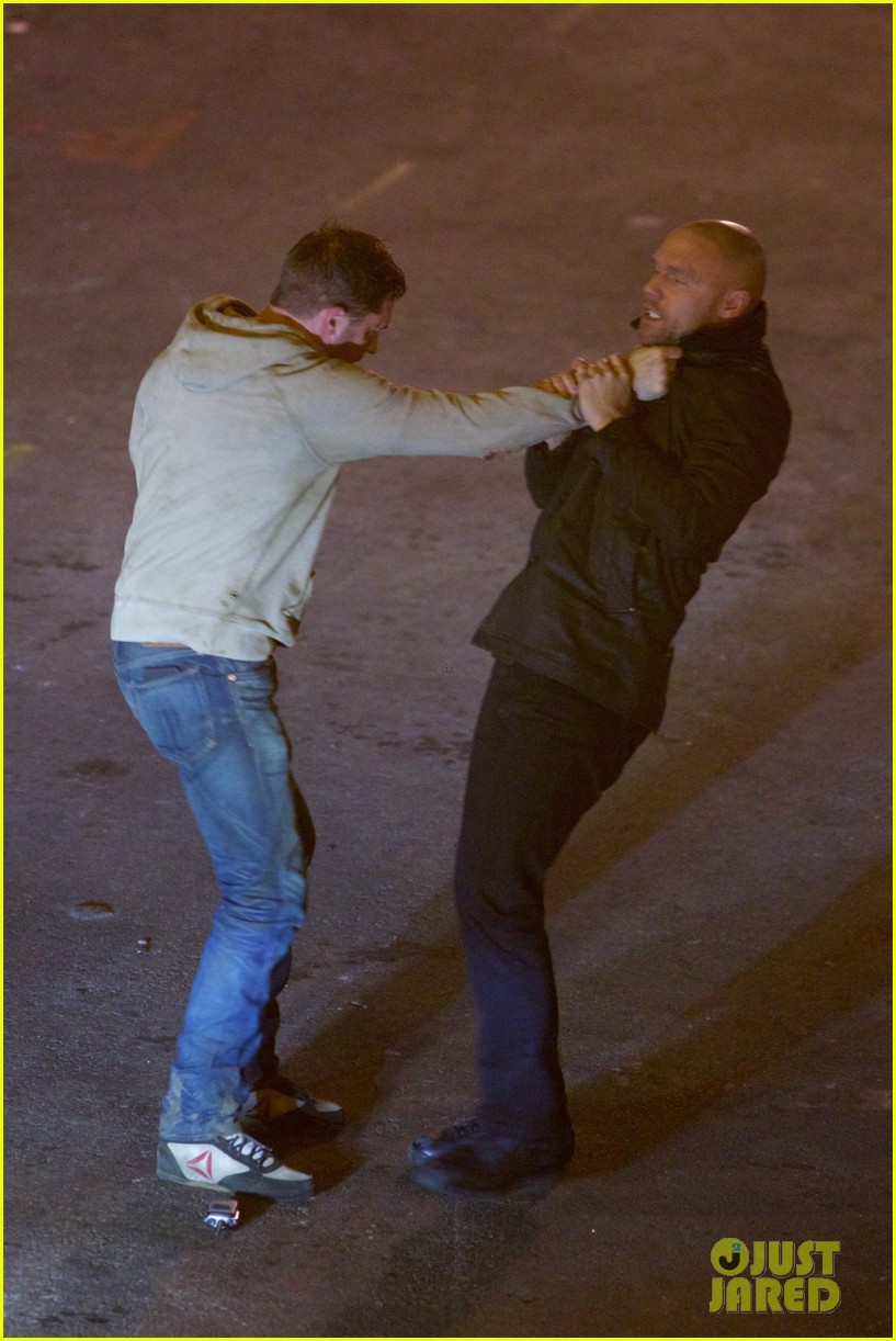 Tom Hardy Films a 'Venom' Fight Scene with Scott Haze! (Photos): Photo ...