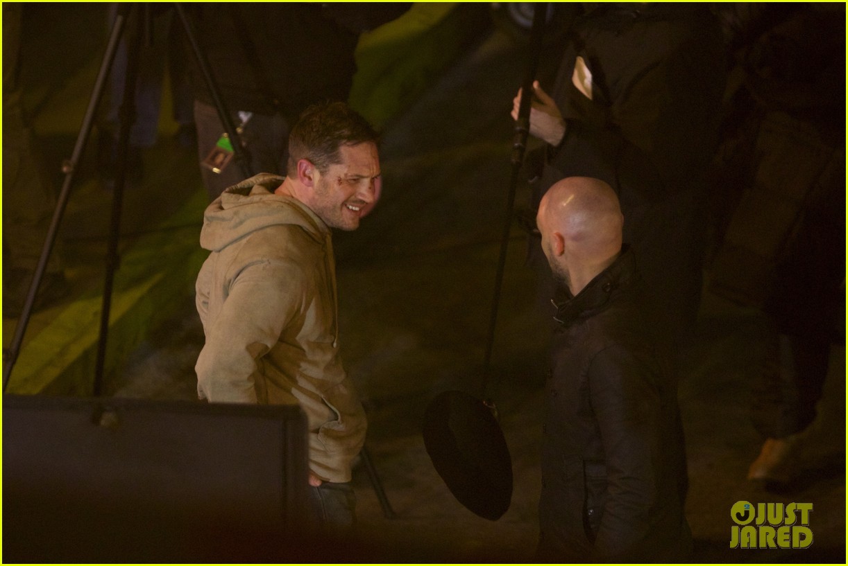 Tom Hardy Films a 'Venom' Fight Scene with Scott Haze! (Photos): Photo ...