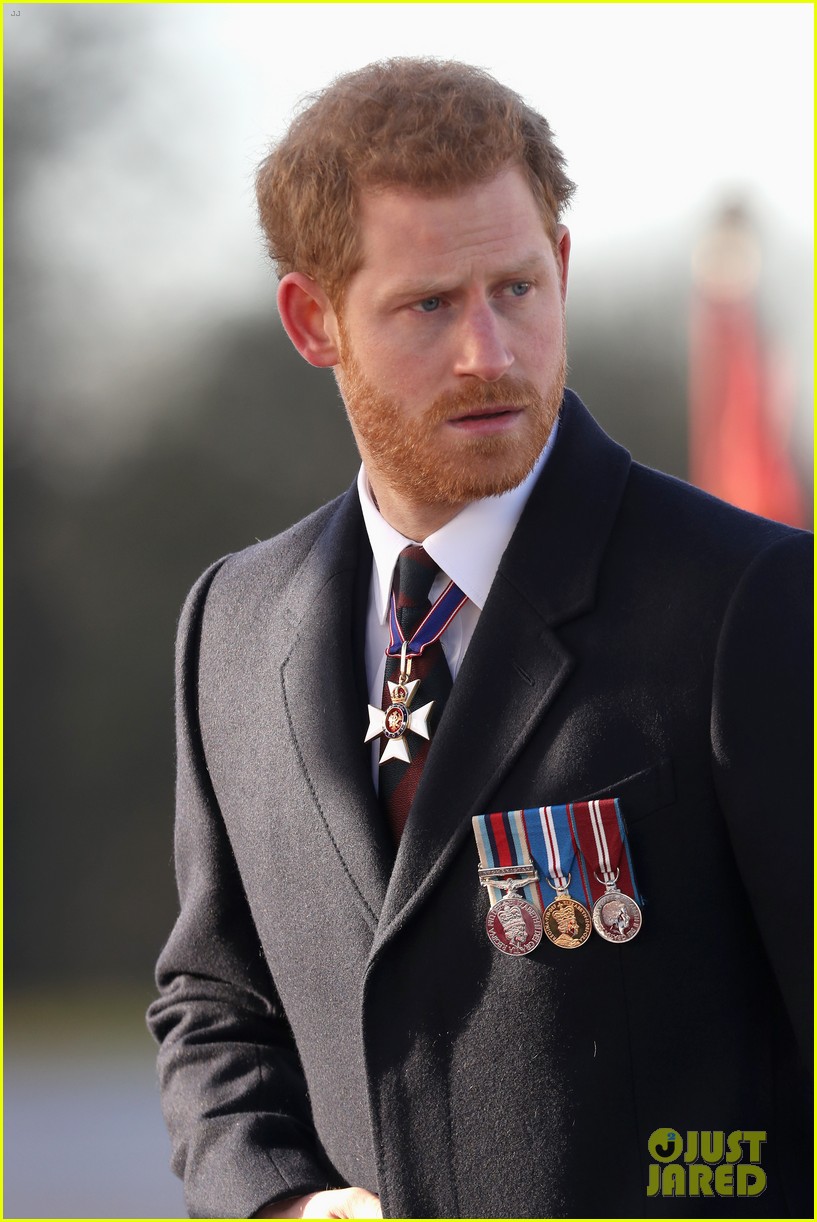Prince Harry Hands Out Honors at Sovereign's Parade After Announcing ...