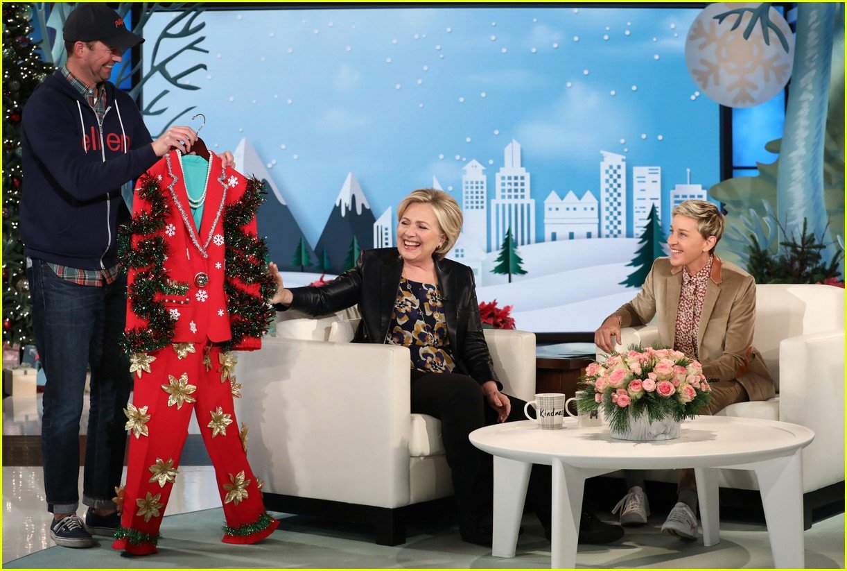 Hillary Clinton Answers After Ellen Asks if Trump Will Last Four Years ...