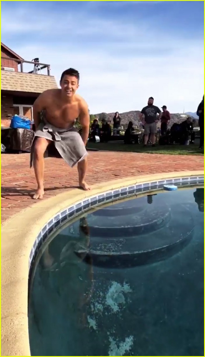 Hilary Duff Shows Us Jonathan Bennett In His Speedo!: Photo 4022124 ...