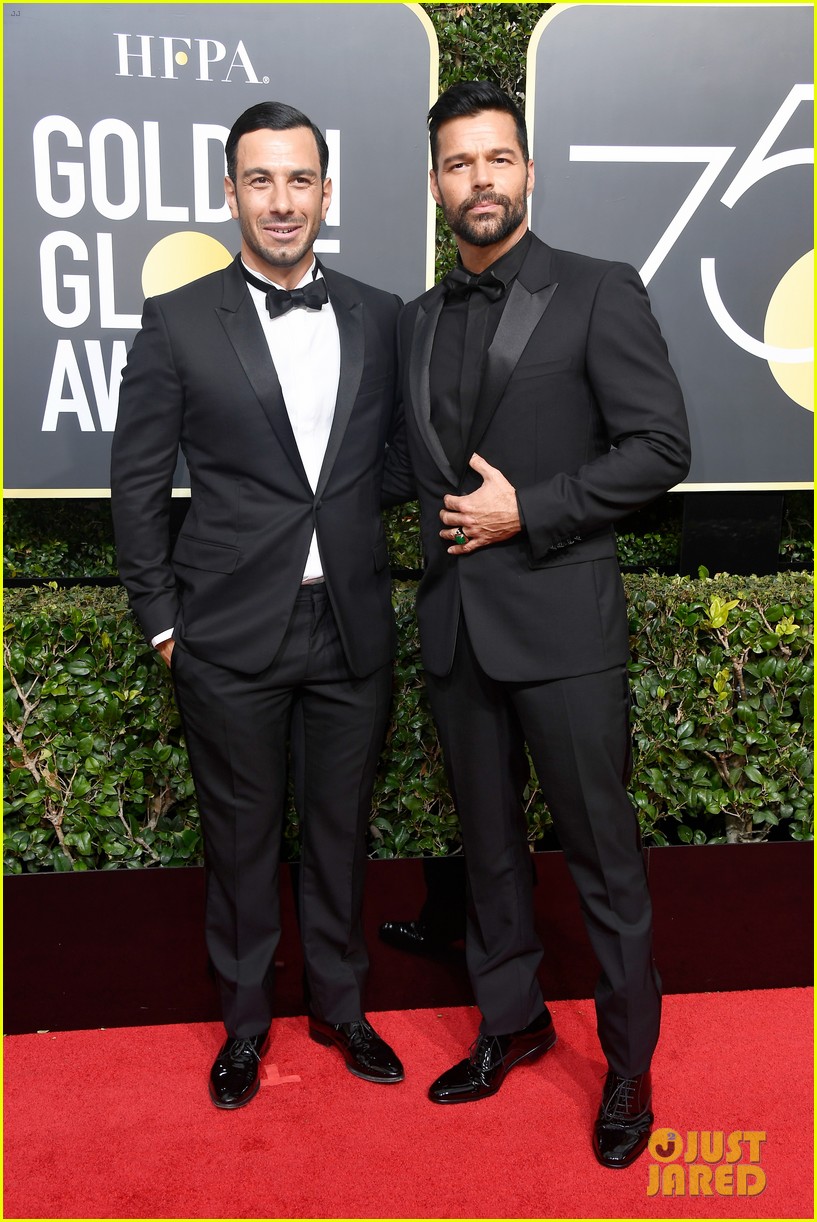 Edgar Ramirez, Darren Criss, & Ricky Martin Support Times Up at Golden ...