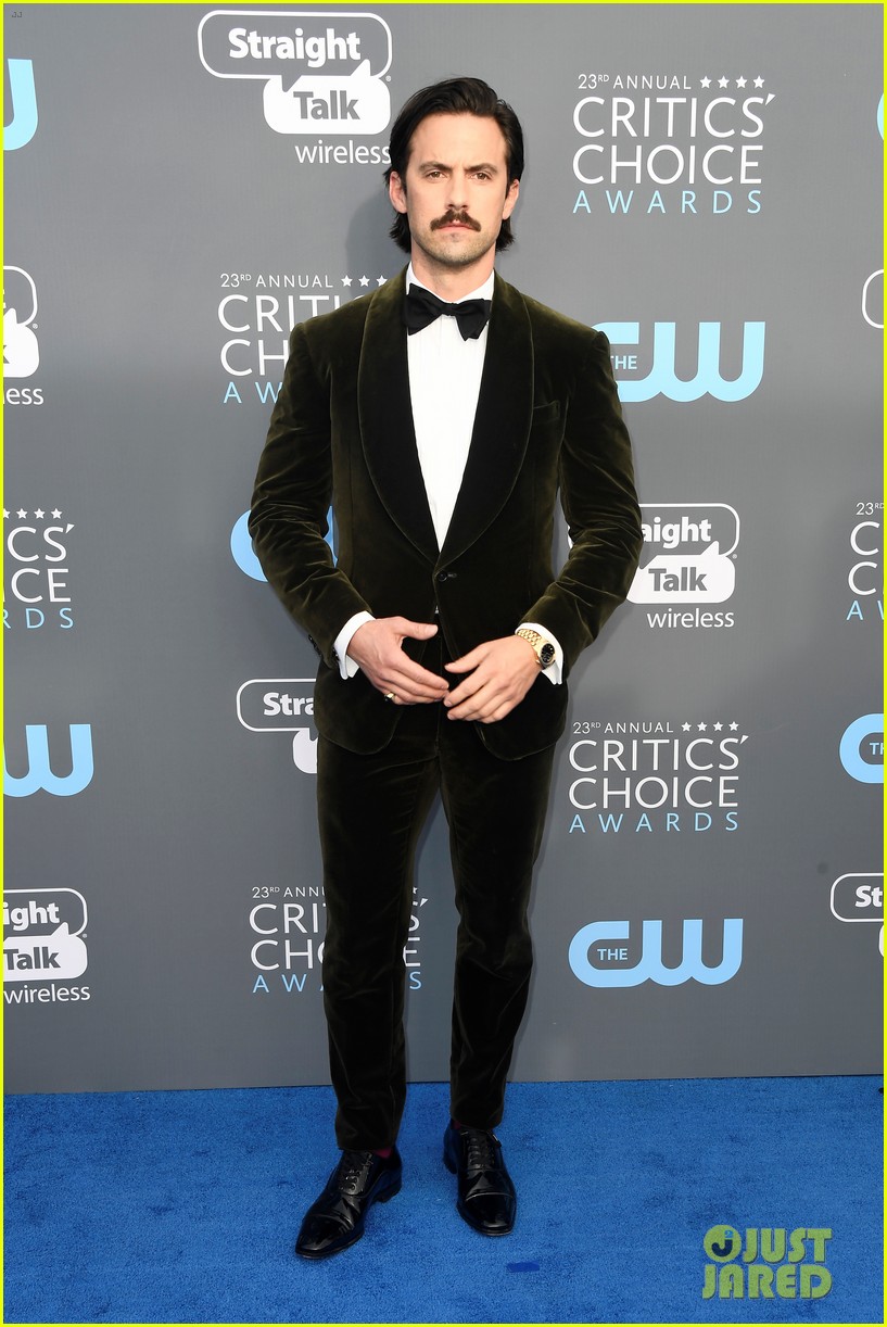 Justin Hartley & Milo Ventimiglia Look So Handsome at Critics' Choice ...