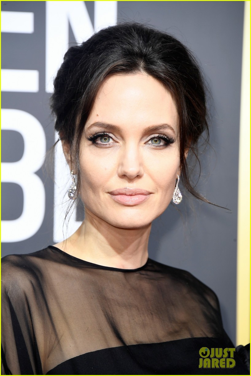 Angelina Jolie Joins Isabelle Huppert to Present at Golden Globes 2018 ...