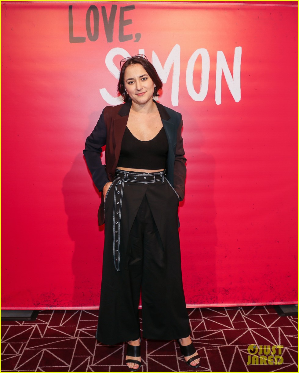 Victoria Justice & Georgie Flores Watch 'Love, Simon' at Just Jared's ...