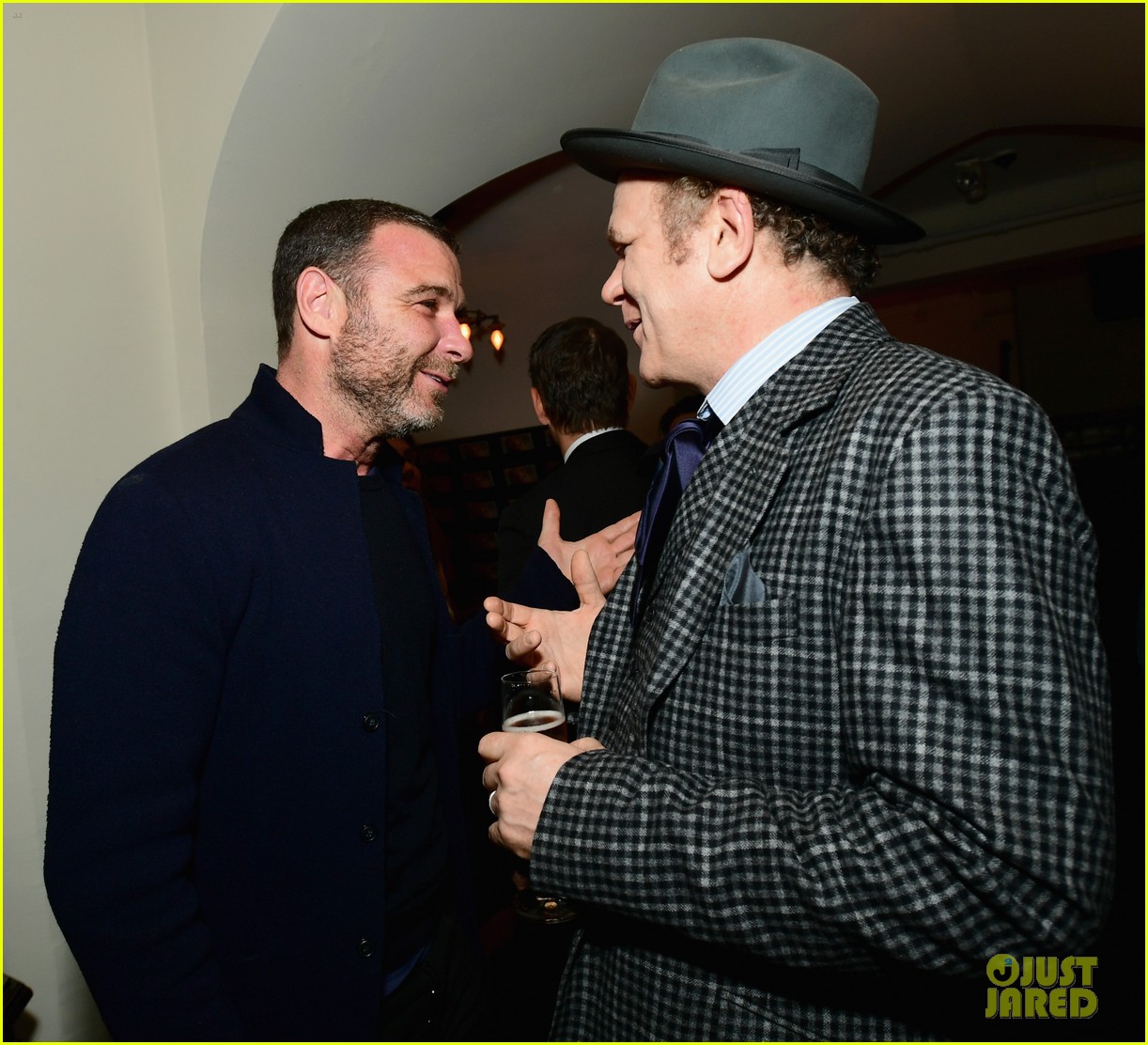 Liev Schreiber & John C. Reilly Celebrate 'Phantom Thread' With Vanity ...