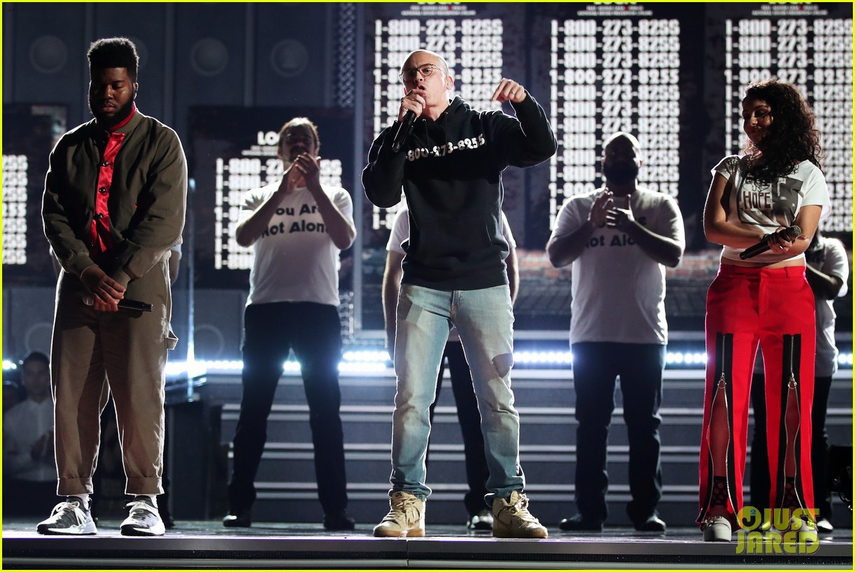 Logic's Grammys 2018 Performance Ends with Message to 'S--thole ...