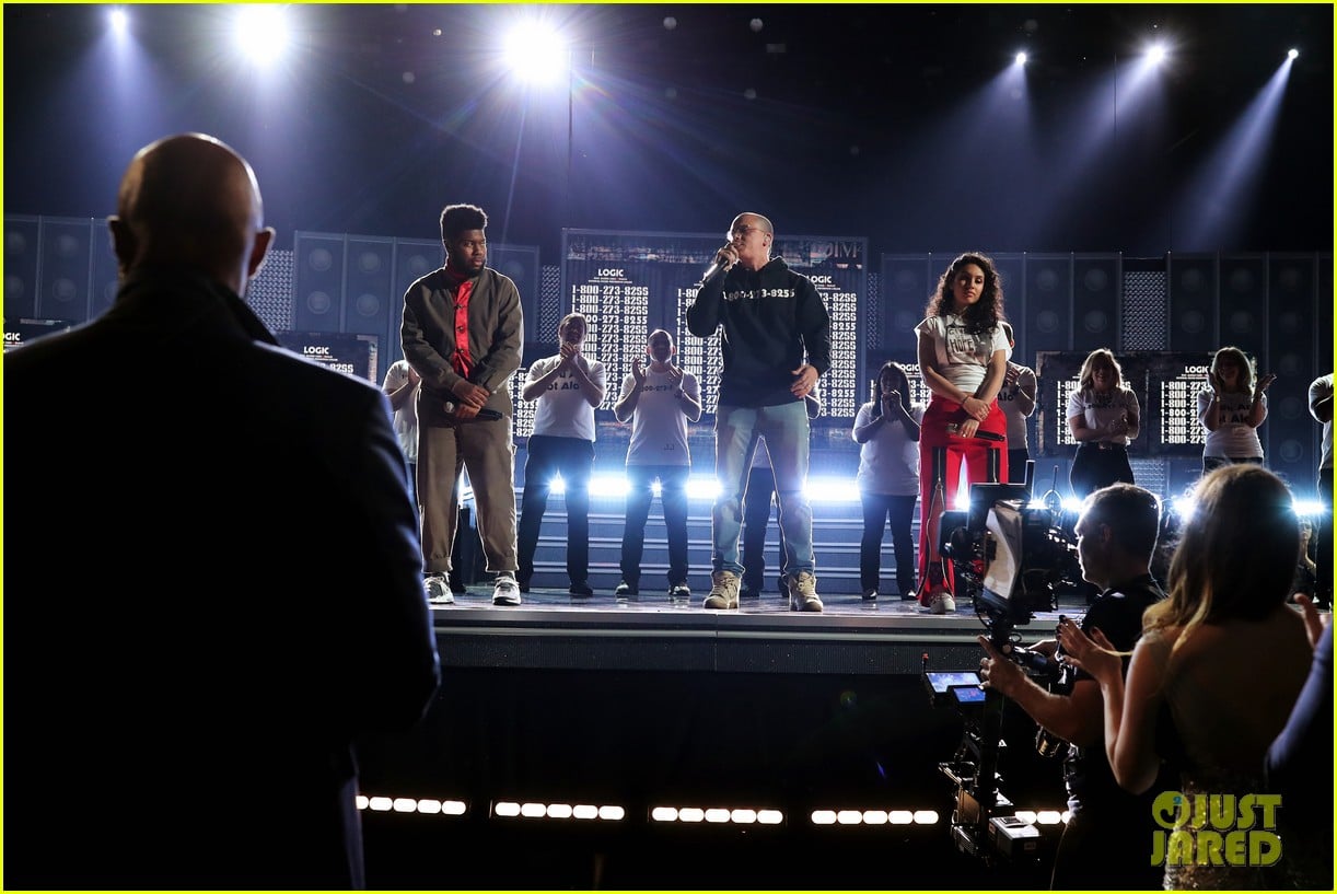 Logic's Grammys 2018 Performance Ends with Message to 'S--thole ...