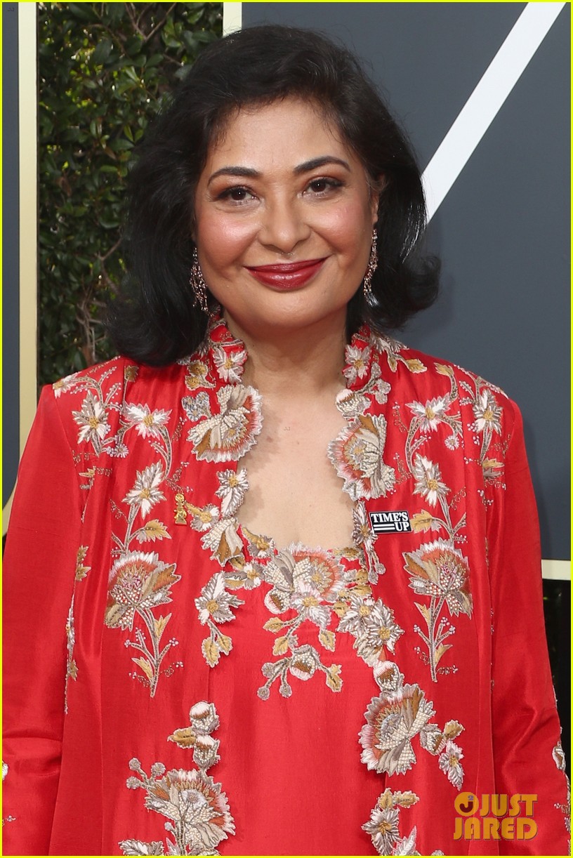 HFPA President Meher Tatna Explains Why She Didn't Wear Black at Golden ...