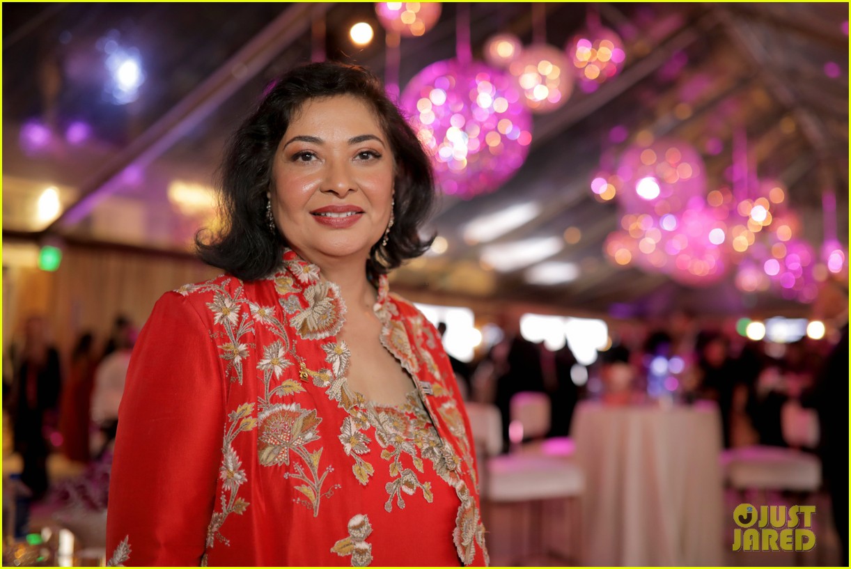 HFPA President Meher Tatna Explains Why She Didn't Wear Black at Golden ...