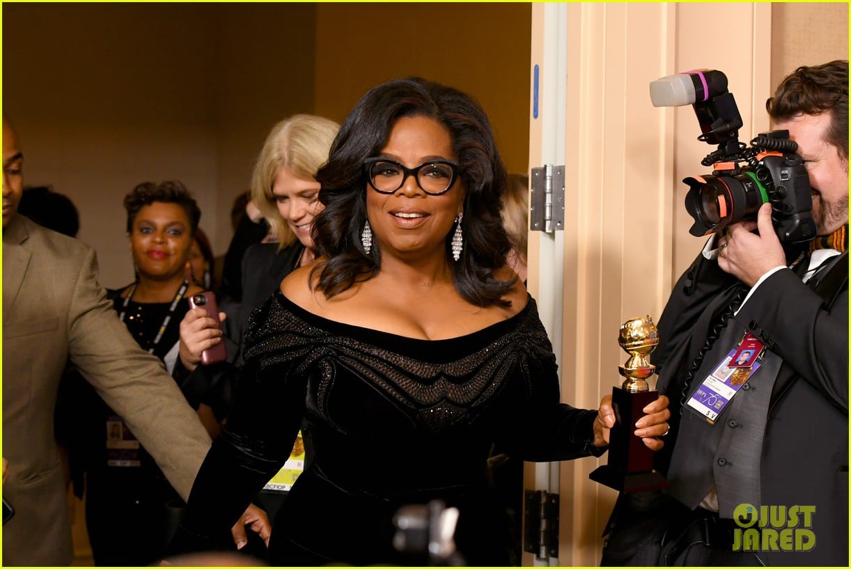 Oprah Winfrey Says 'Time's Up' in Powerful Golden Globes Speech (Video ...