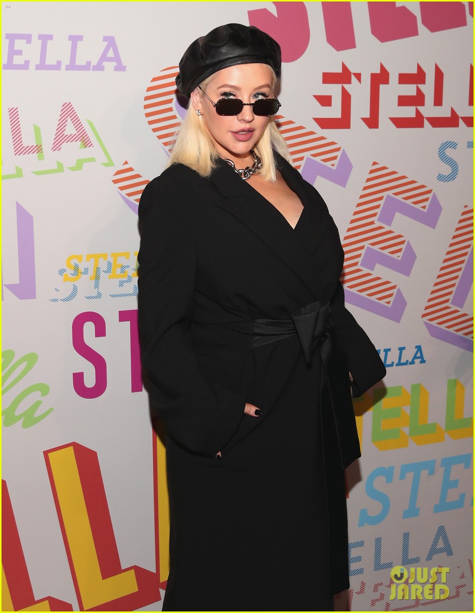 Katy Perry & Christina Aguilera Get All Dressed Up for Stella McCartney ...