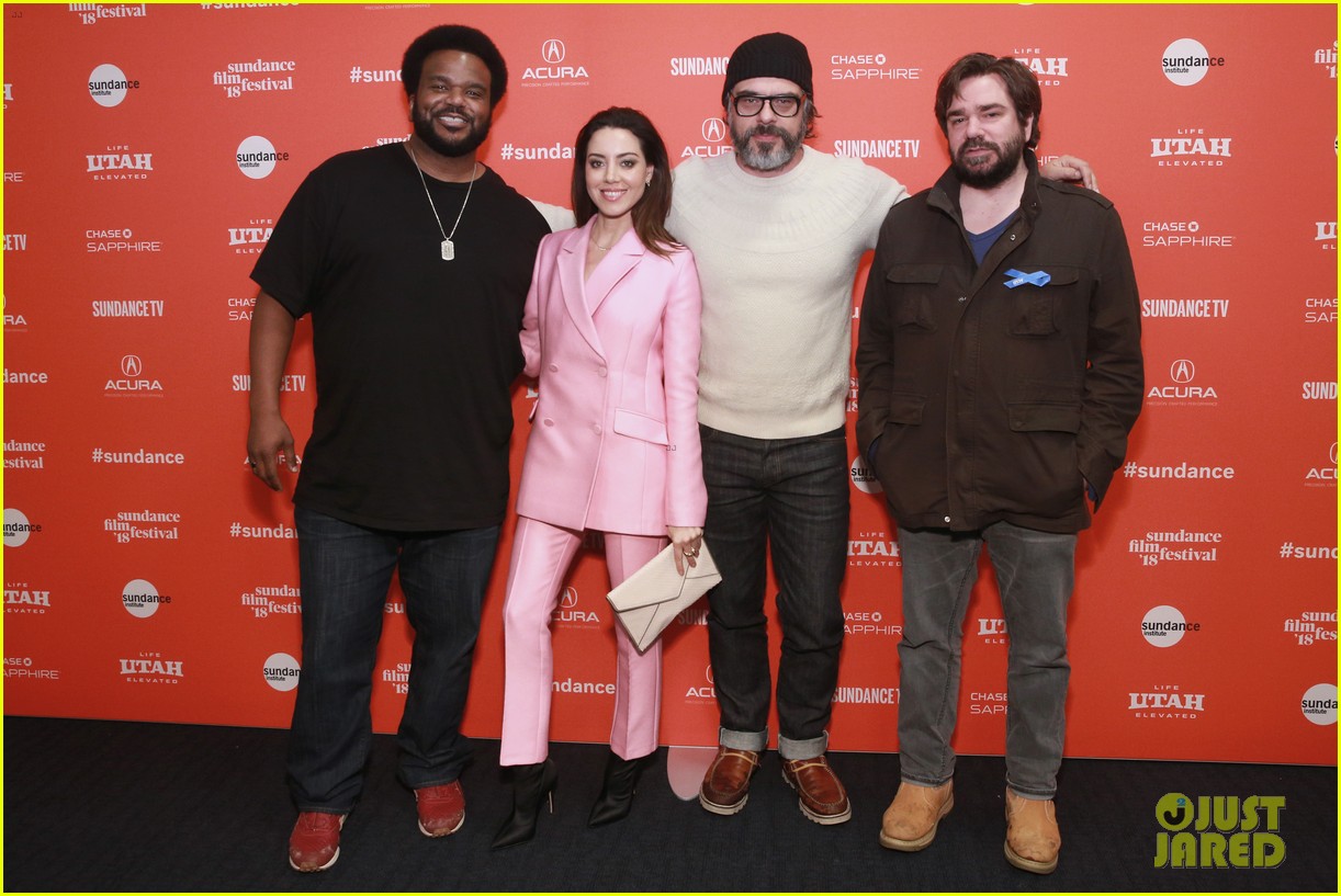 Aubrey Plaza & Craig Robinson Have Some Fun at Sundance 2018!: Photo ...