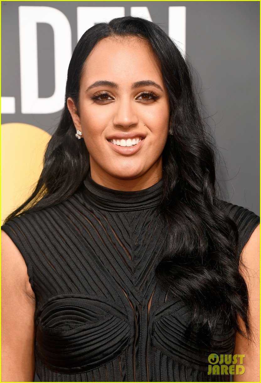 Golden Globe Ambassador Simone Johnson Hits the Red Carpet at Golden ...