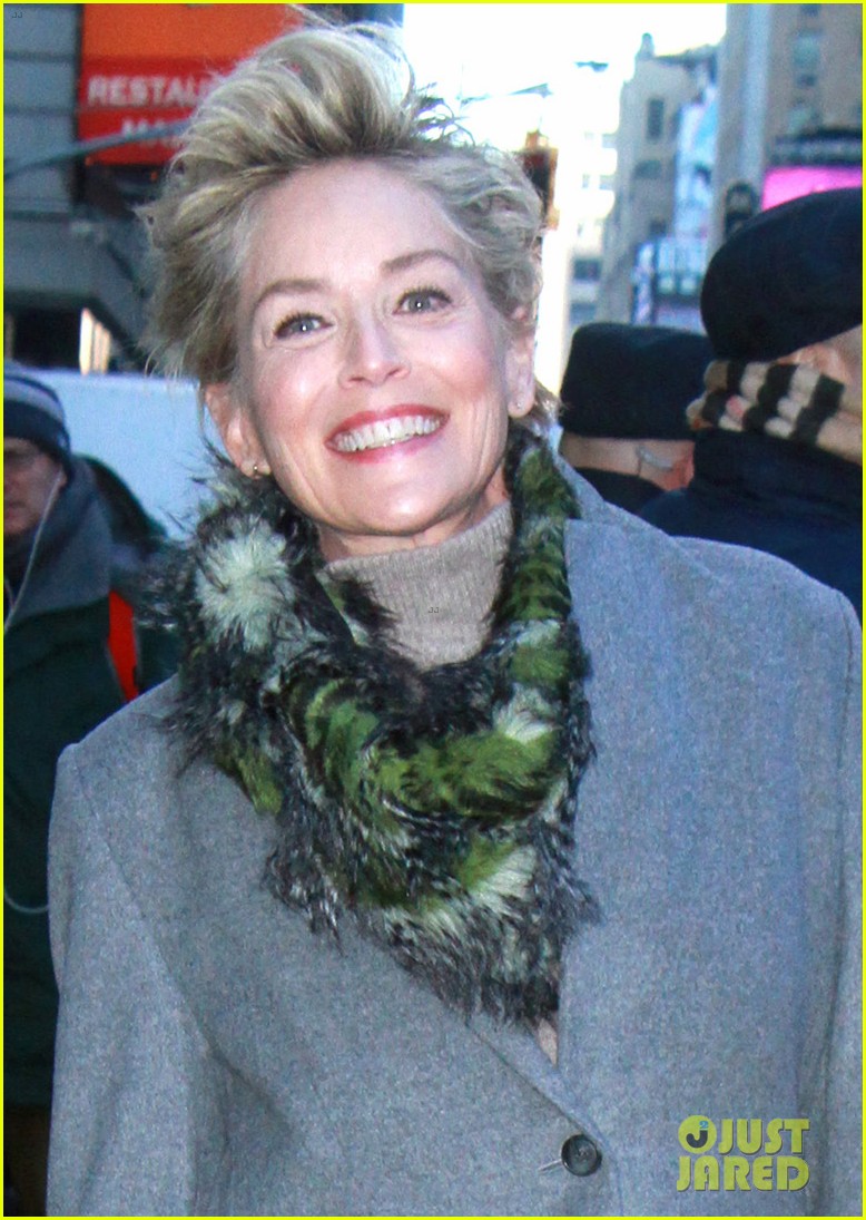 Garrett Hedlund & Sharon Stone Continue Promoting 'Mosaic' in NYC ...