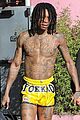 Wiz Khalifa Shows Off His Toned Bod in Short Shorts While Leaving the ...