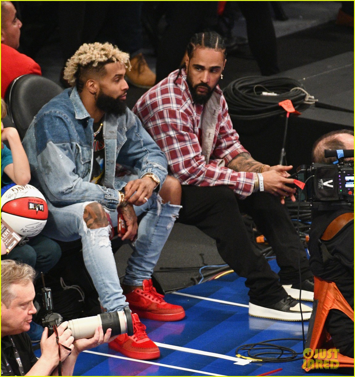 Michael B. Jordan, Chadwick Boseman, Cardi B & More Stars Attend NBA ...