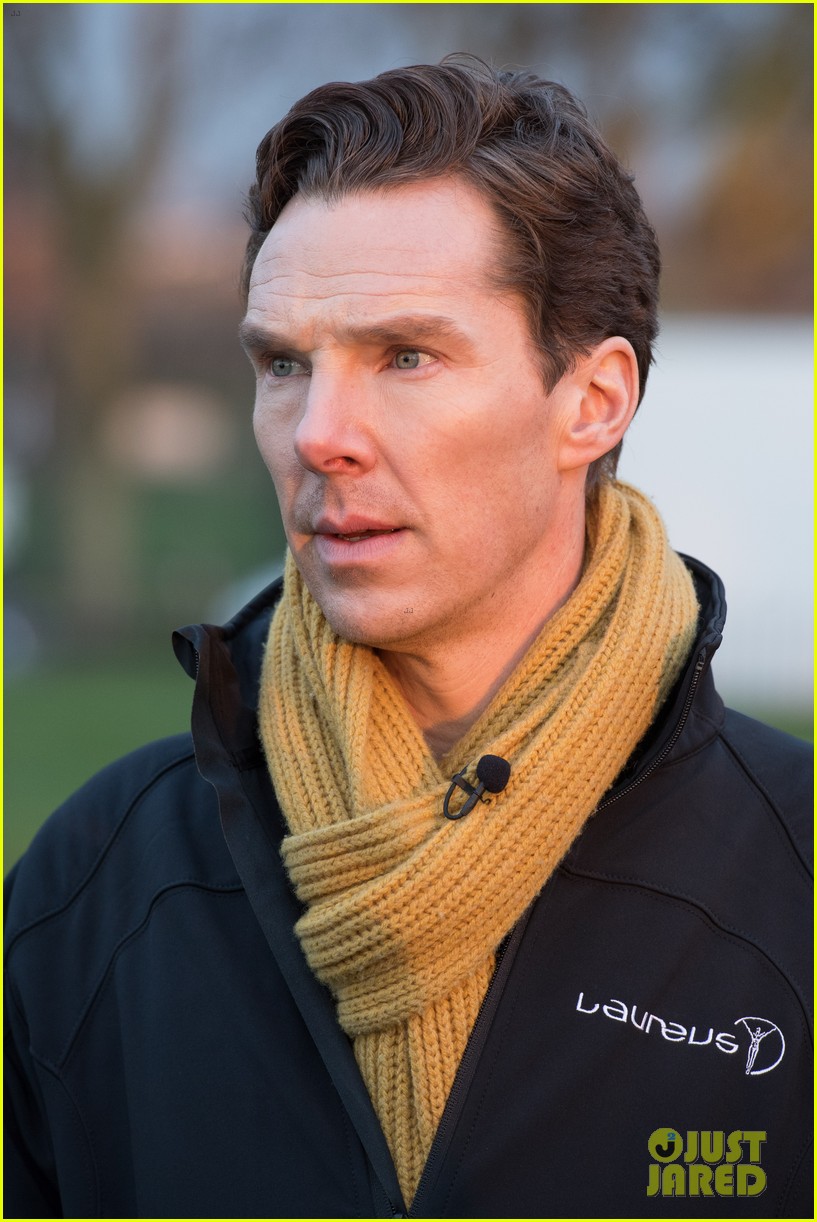 Benedict Cumberbatch Plays Soccer with Kids in London! : Photo 4028973 ...
