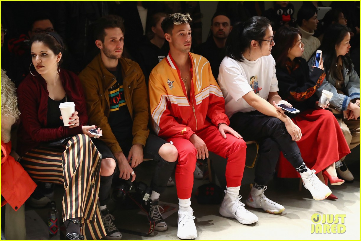 Scott Eastwood & Cameron Dallas Sit Front Row at Li-Ning NYFW Fashion ...