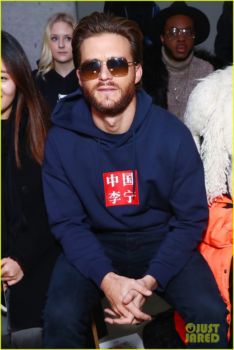 Scott Eastwood & Cameron Dallas Sit Front Row at Li-Ning NYFW Fashion ...