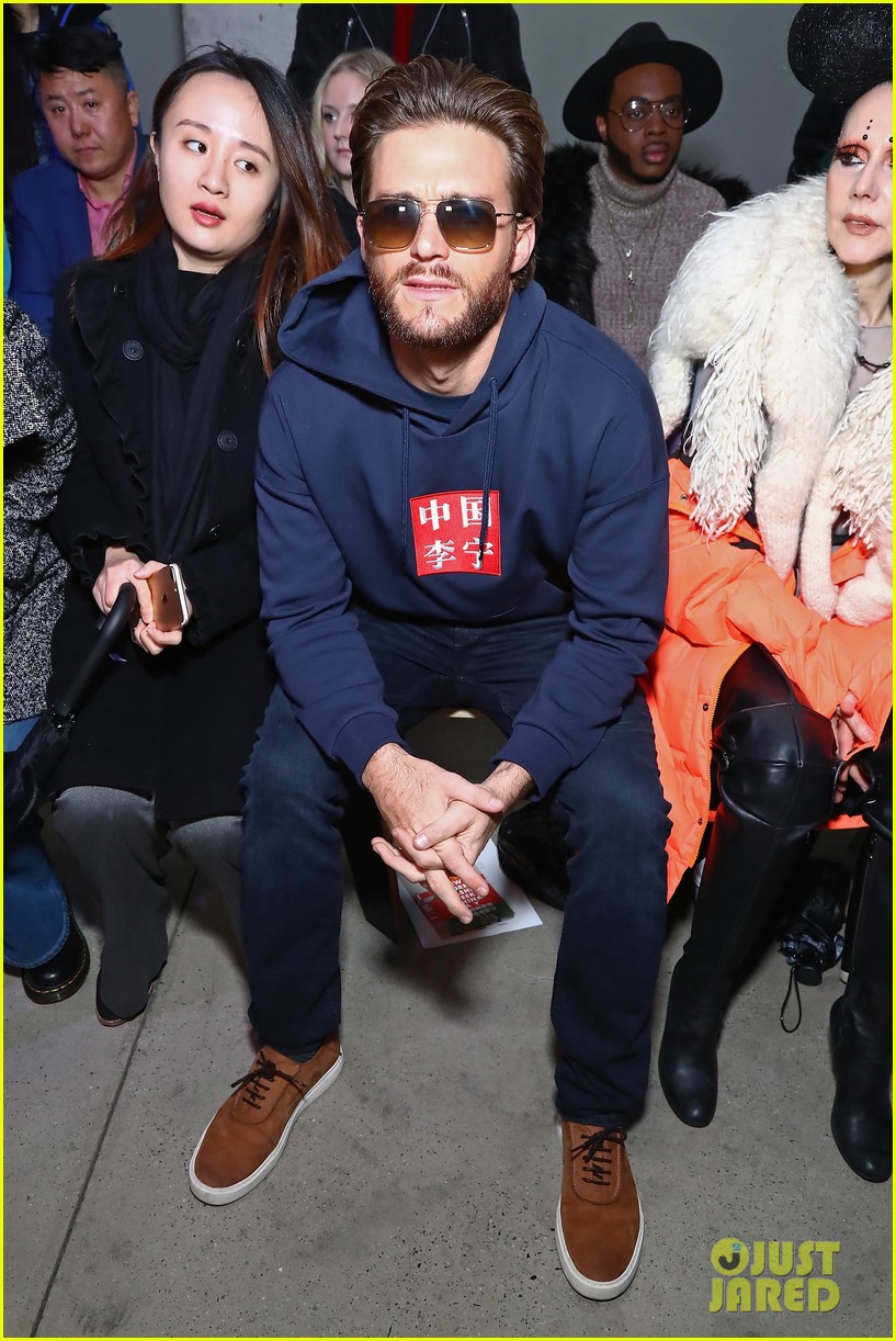 Scott Eastwood & Cameron Dallas Sit Front Row at Li-Ning NYFW Fashion ...