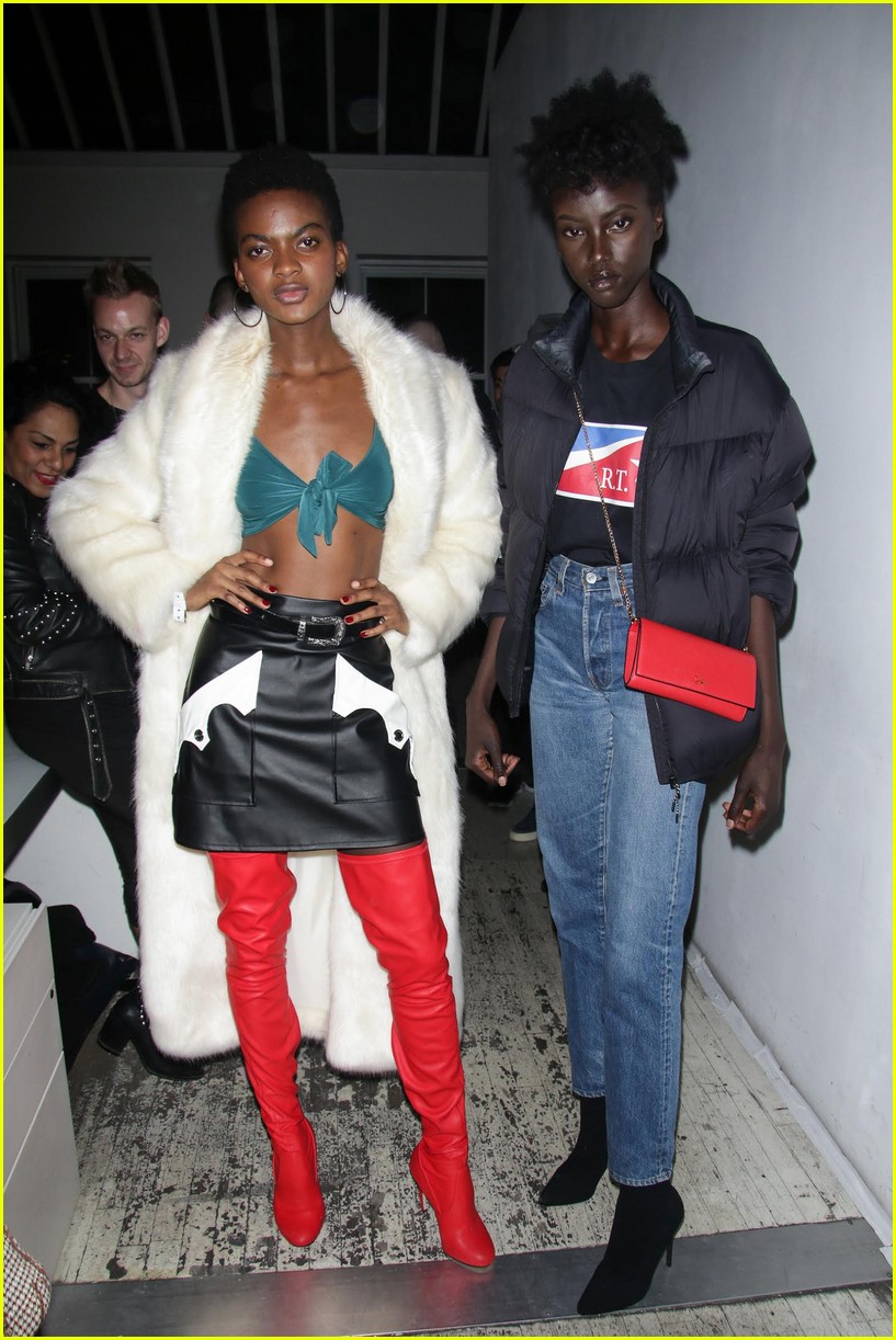 Gigi & Bella Hadid Strike a Pose at Inez & Vinoodh Pop-Up Store Event!: Photo 4032343 | 00, Liya ...