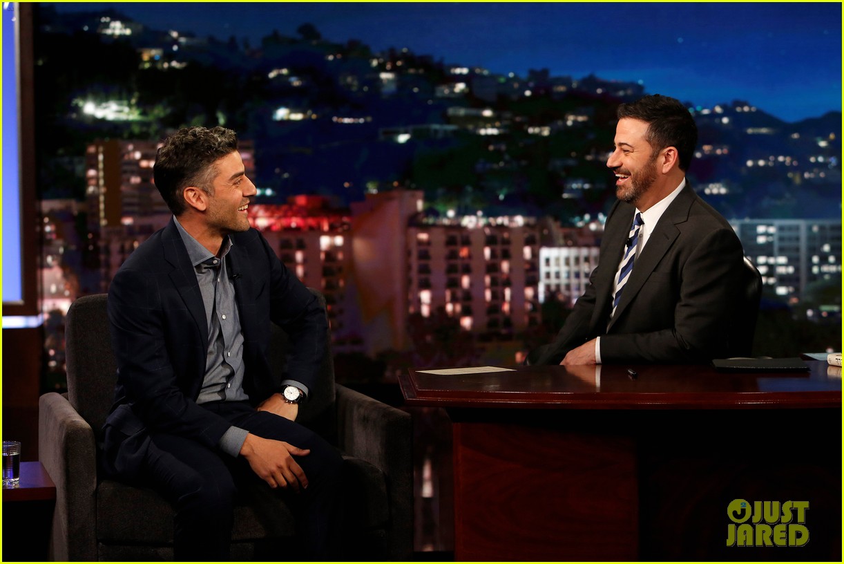 Oscar Isaac Explains His Cheetos & Chopsticks Meme on 'Jimmy Kimmel ...