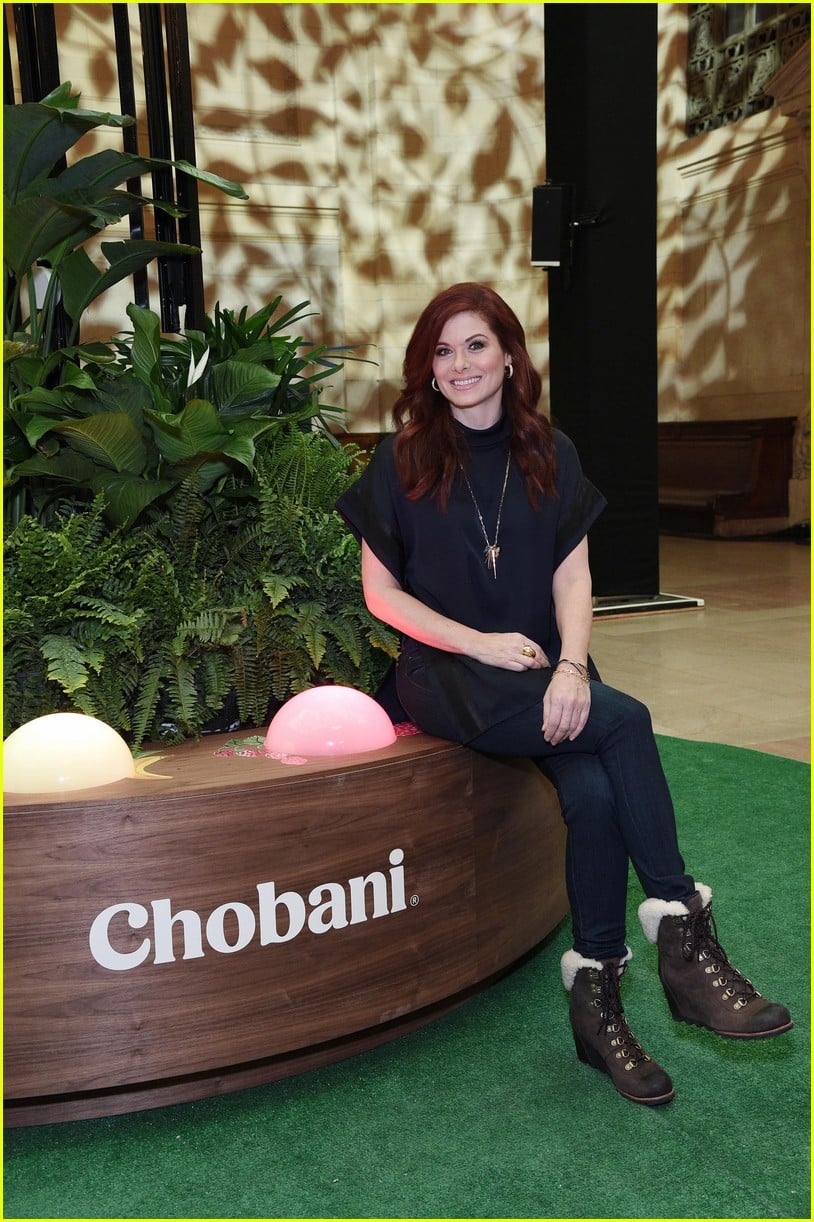 Debra Messing is All Smiles at Chobani's 10-Year Anniversary ...