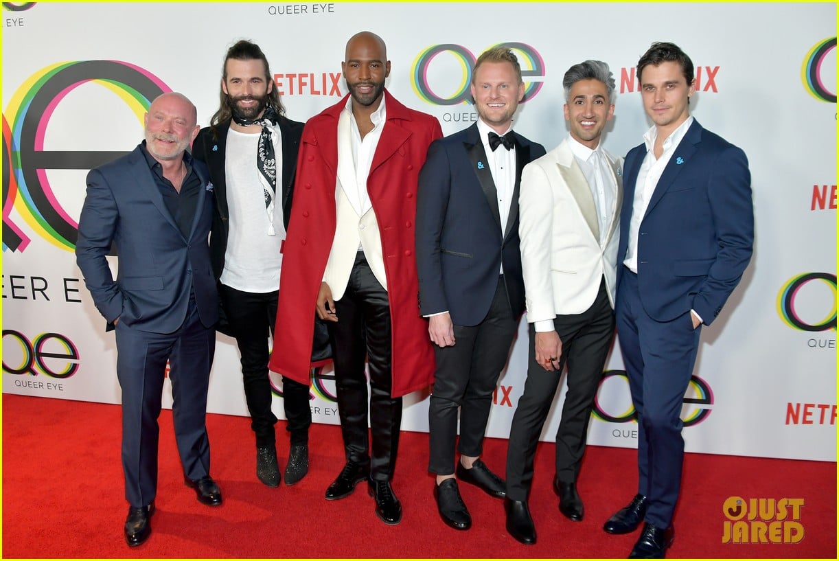 Photo: original queer eye cast reunites at reboot premiere 18 | Photo ...