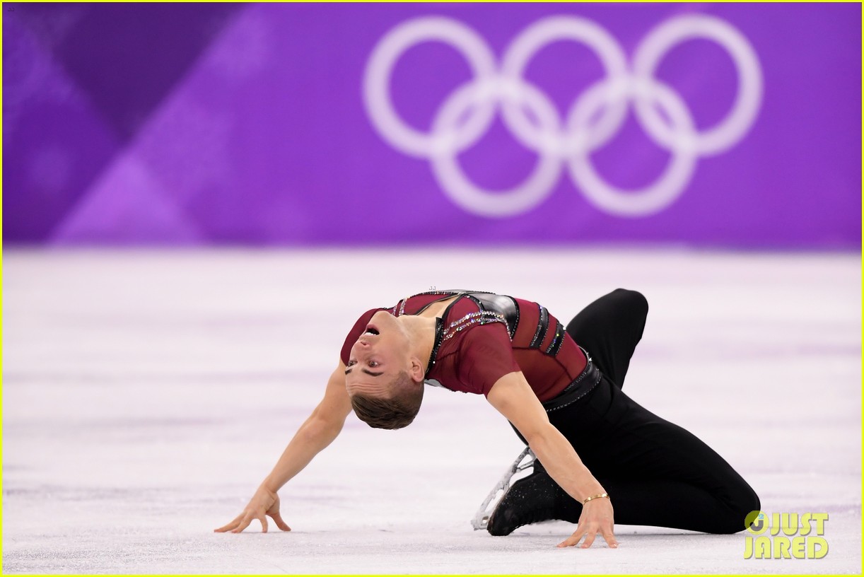 Adam Rippon Scores High in Short Program at Winter Olympics! (Video ...