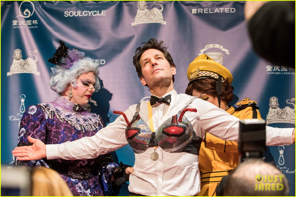 Paul Rudd Honored as Harvard's Hasty Pudding Man of the Year!: Photo ...