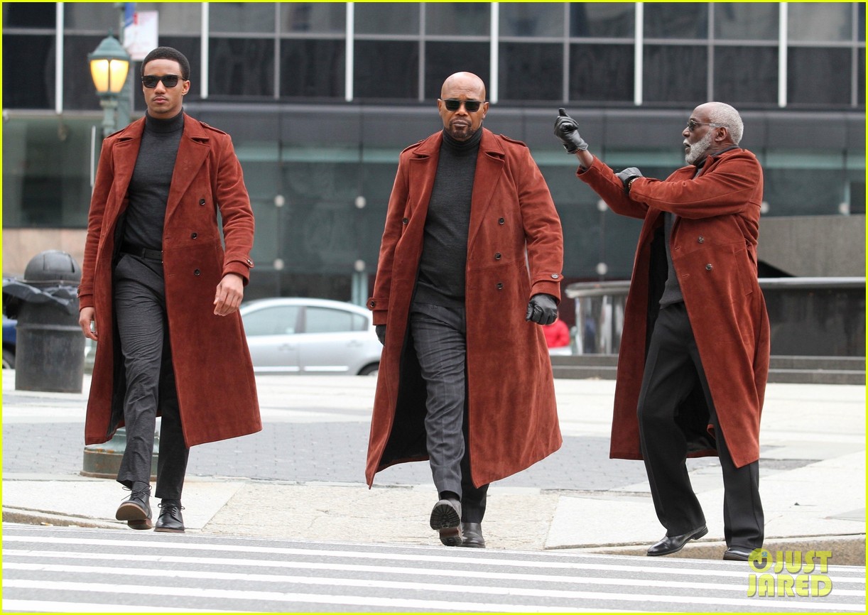 Three Generations of 'Shaft' Actors Film in Matching Costumes!: Photo ...