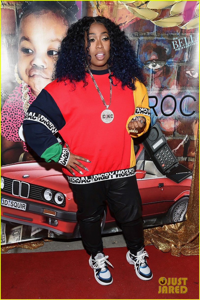 Teyana Taylor Gets Support from Missy Elliott & Baby Girl at Junie Bee ...