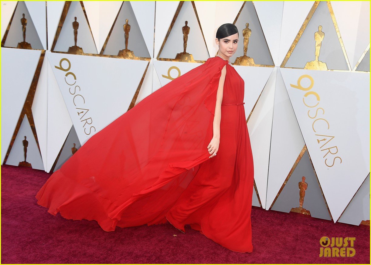 Disney Star Sofia Carson Kicks Off Oscars 2018 Red Carpet!: Photo 4043794 | Oscars Photos | Just ...