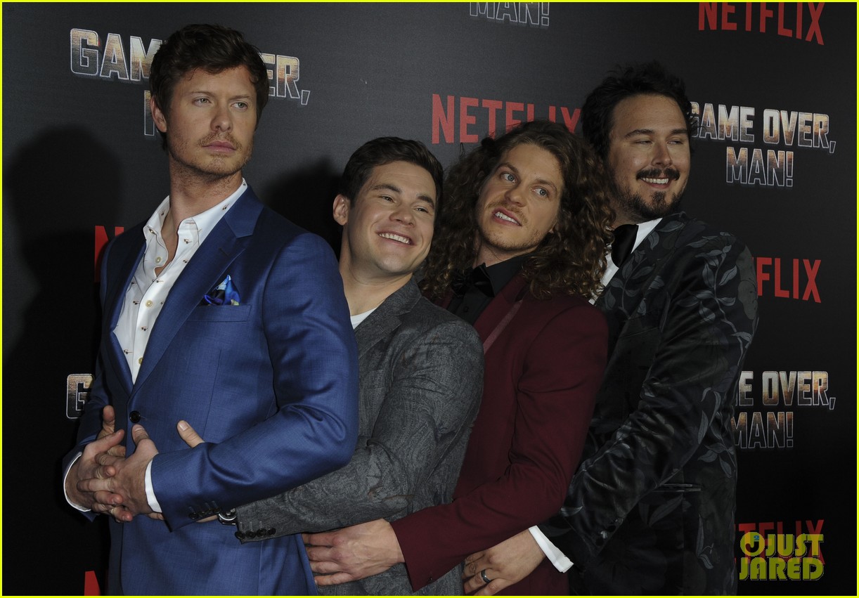 Anders Holm, Adam Devine & Blake Anderson Premiere New Netflix Film ...