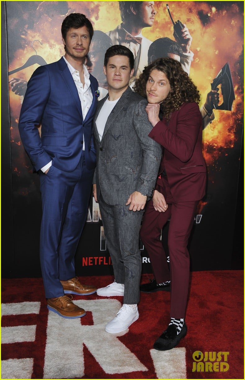 Anders Holm, Adam Devine & Blake Anderson Premiere New Netflix Film ...