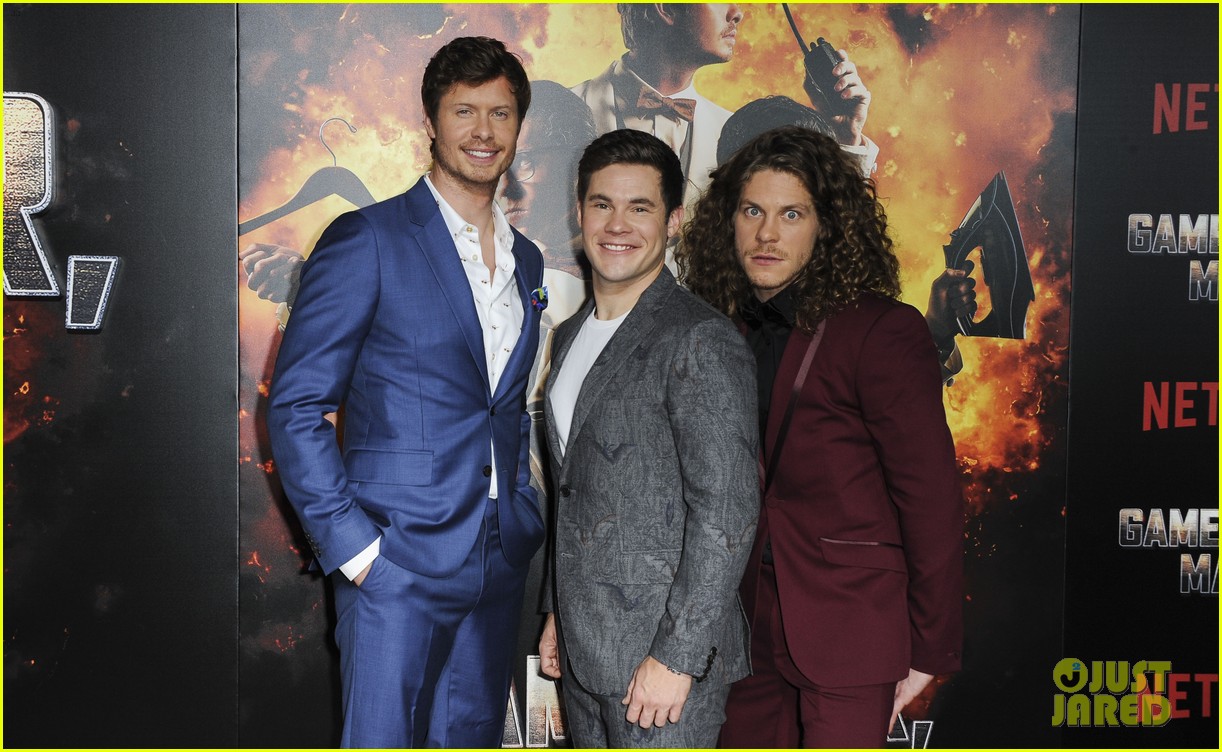 Anders Holm, Adam Devine & Blake Anderson Premiere New Netflix Film ...