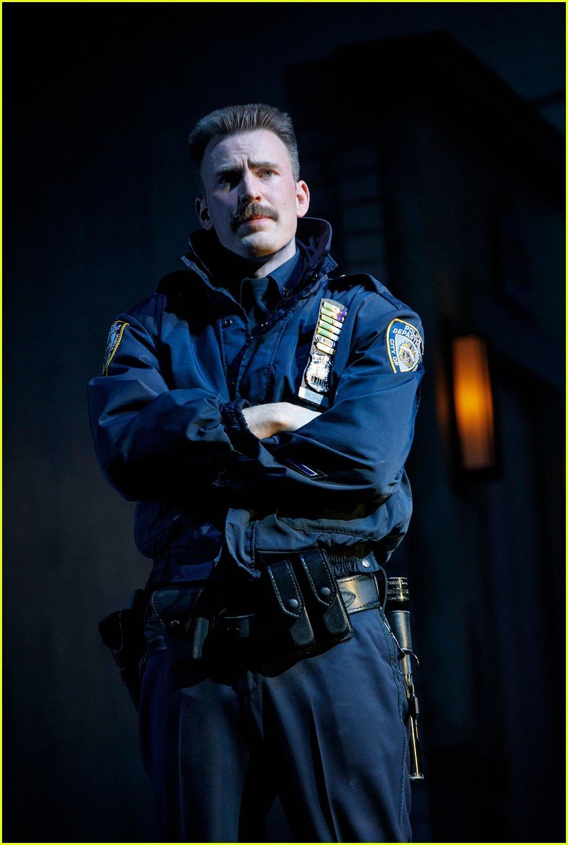 Photo: chris evans mustache lobby hero photos 04 | Photo 4056195 | Just ...