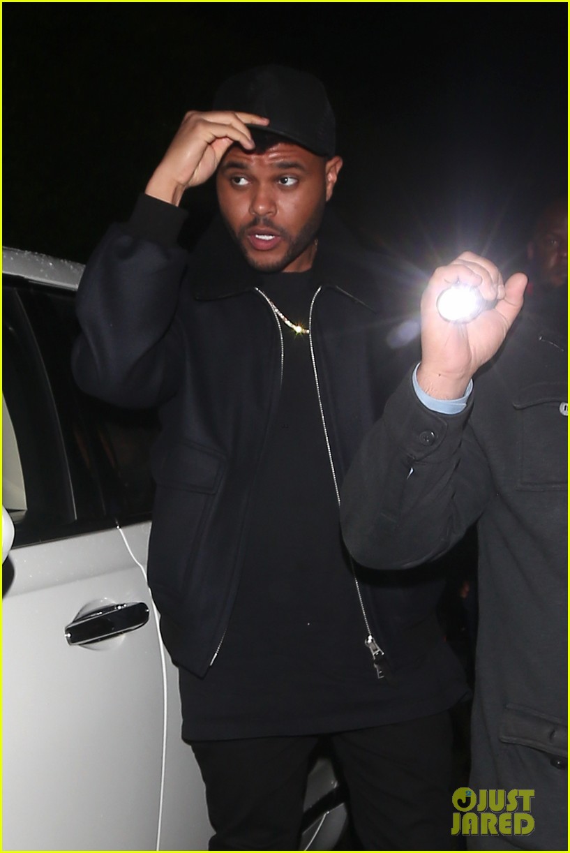 The Weeknd, John Mayer, & Usher Attend Pre-Oscars Bash in Beverly Hills ...