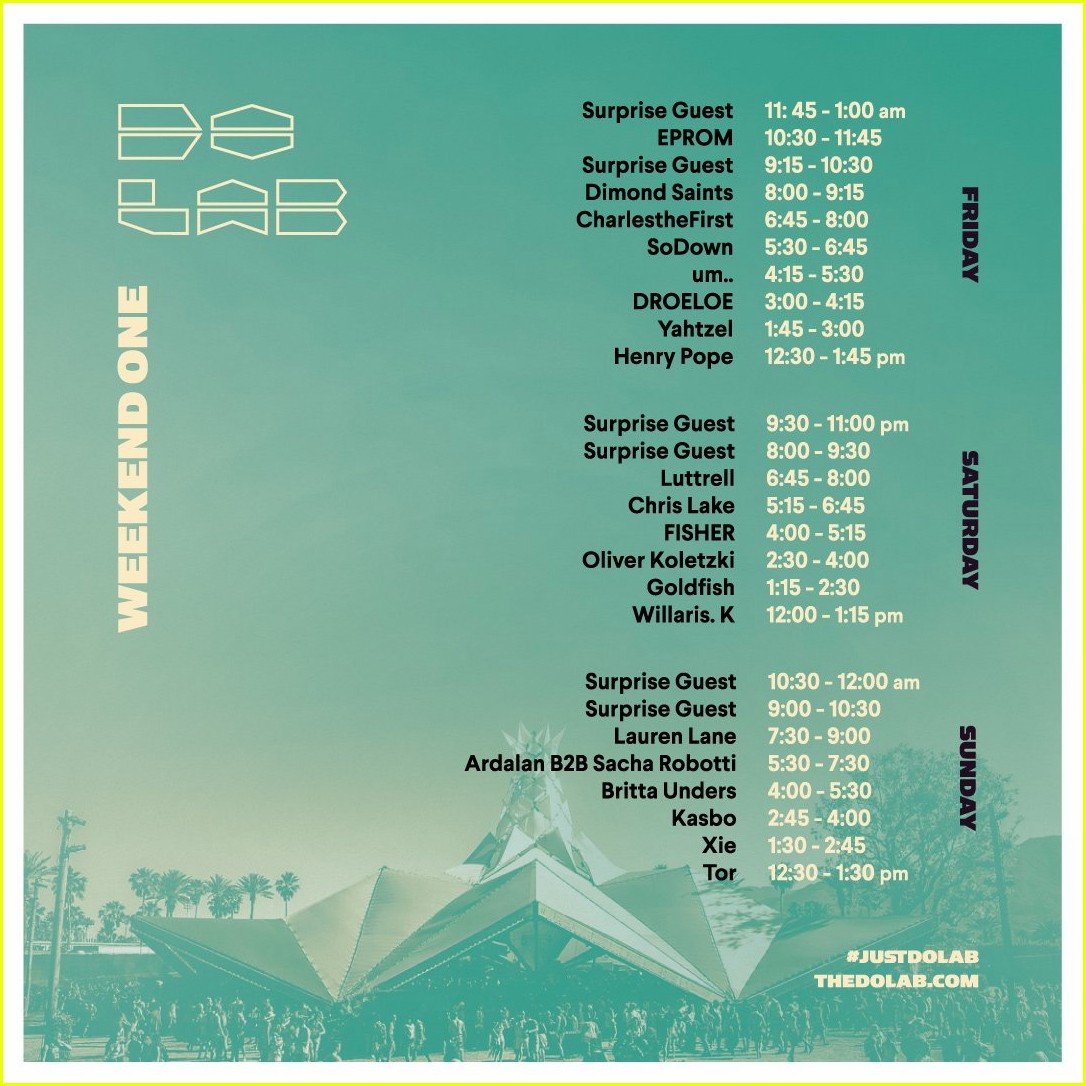Coachella 2018 Set Times & Stage Locations Revealed: Photo 4063948 ...